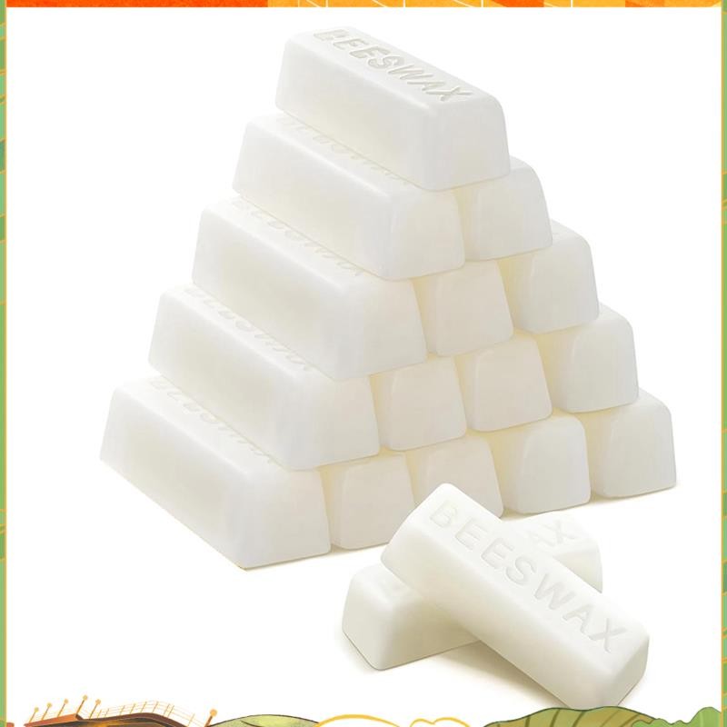 Beeswax Modeling Clay 20 Pcs Natural Beeswax Modeling Bars - Non-Toxic ...
