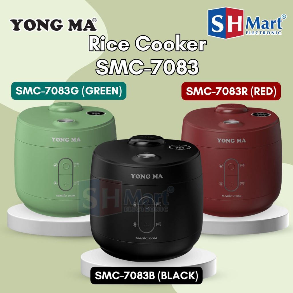 Rice COOKER YONGMA 1,8 LITER SMC 7083 / SMC7083 3D RICE COOKER HEATING ...