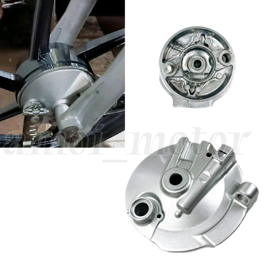 W100 W100R EX5 DREAM RC80 RC100 FRONT HUB PANEL BRAKE HUB DEPAN ...