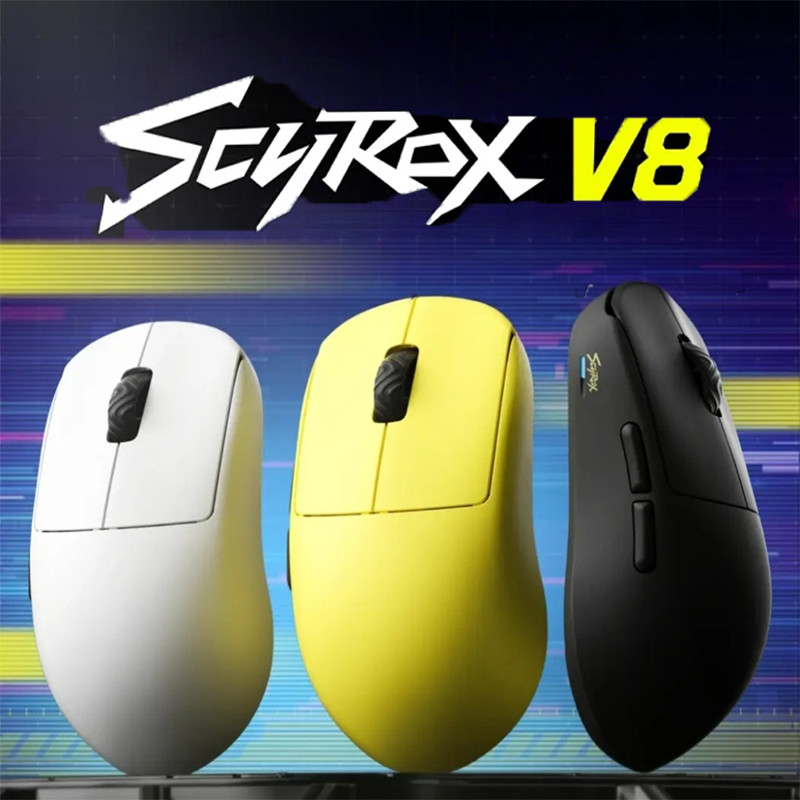 Scyrox V8 Lightweight 36g Wireless Mouse 8K PAW3950 Comfortable Feel E-Sports Gaming Mouse ...