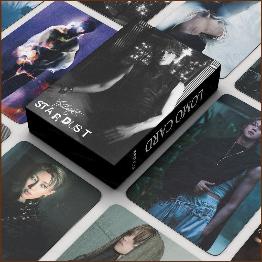 SQ2 55PCS/Set SEVENTEEN The8 STARDUST LOMO Cards KPOP Stars Peripheral ...