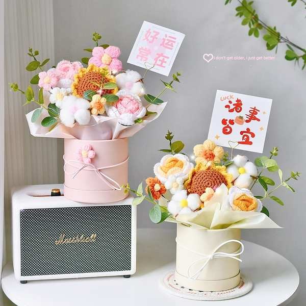 bunga crochet crochet bouquet bunga crochet bouquet Sejambak Abadi ...