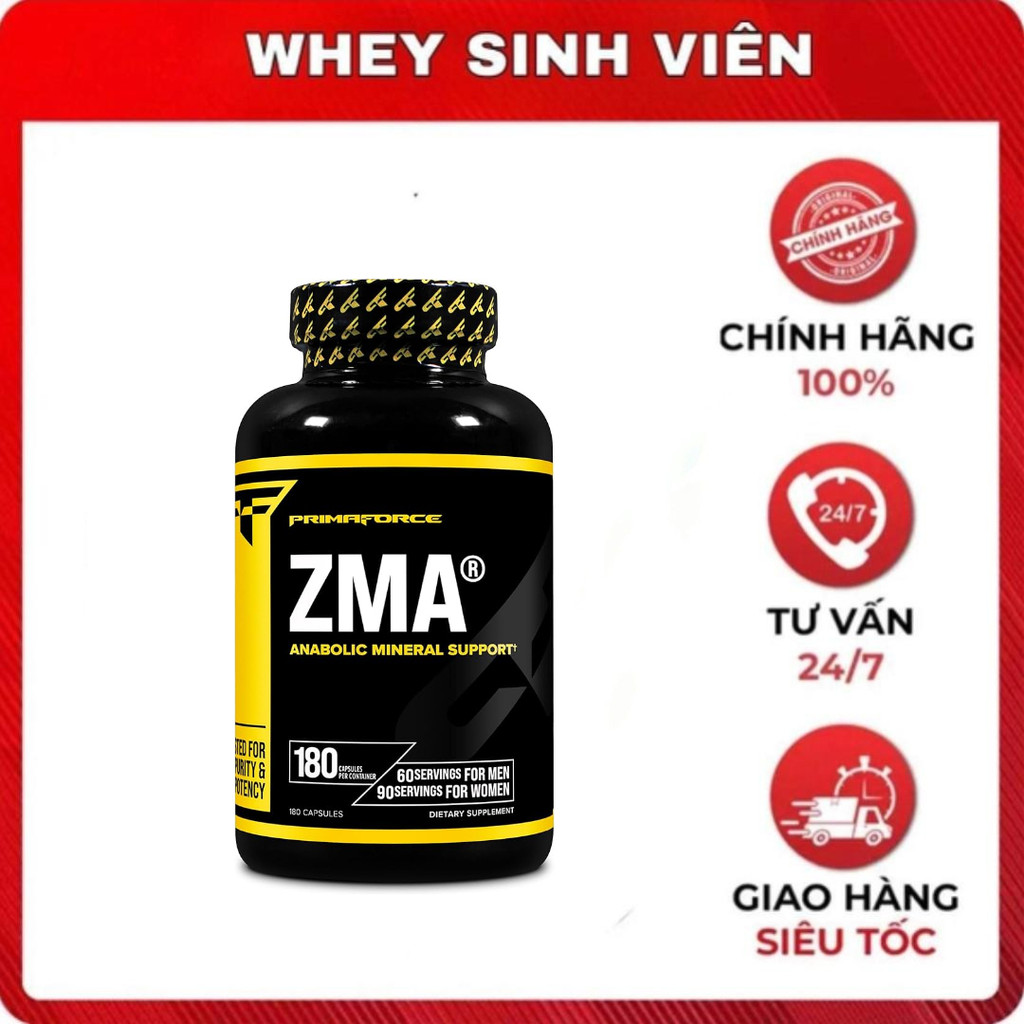Primaforce ZMA pills 180 pills Improve Comprehensive Muscle Strength at ...