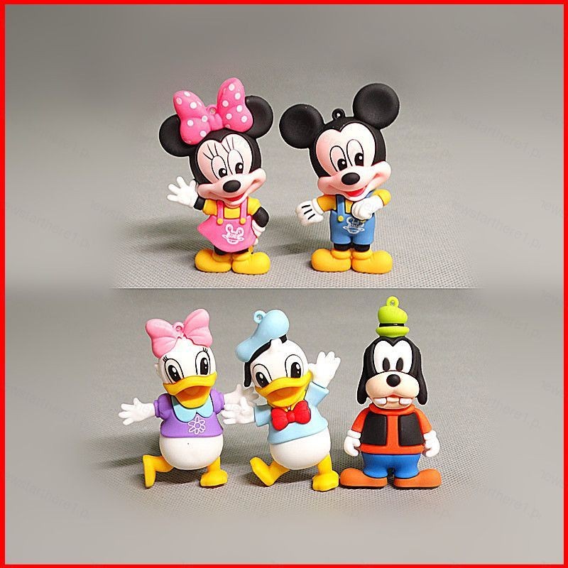 Jason Mickey Mouse Action Figure Minnie Mouse Goofy Goof Donald Duck ...
