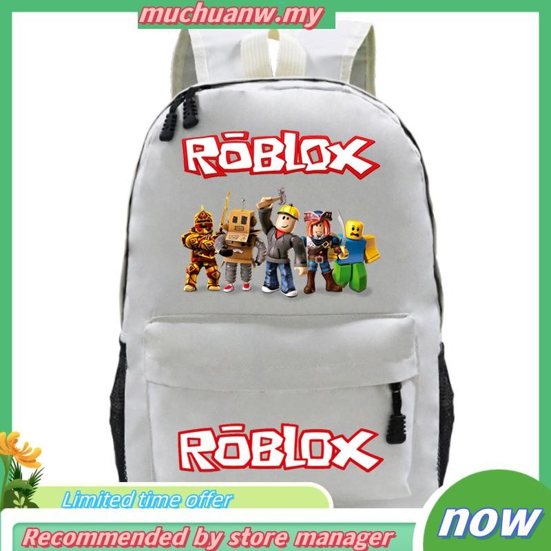 Roblox Student Bag Tuisyen Bags Kids Beg Sekolah Perempuan Korean ...