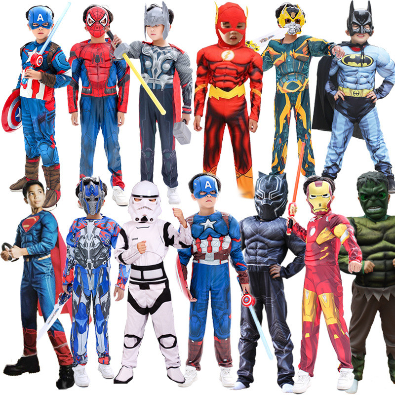 Halloween Children's Costume Captain America Optimus Prime Iron Man ...