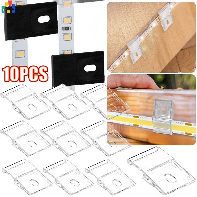 10Pcs Wire Bundle Hidden Buckle Connector Self-adhesive Fixing Storage ...