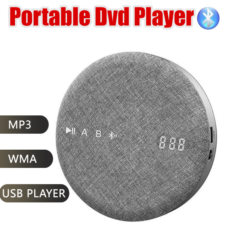 Portable Fabric Bluetooth DVD/CD Player Walkman Player | Shopee Malaysia