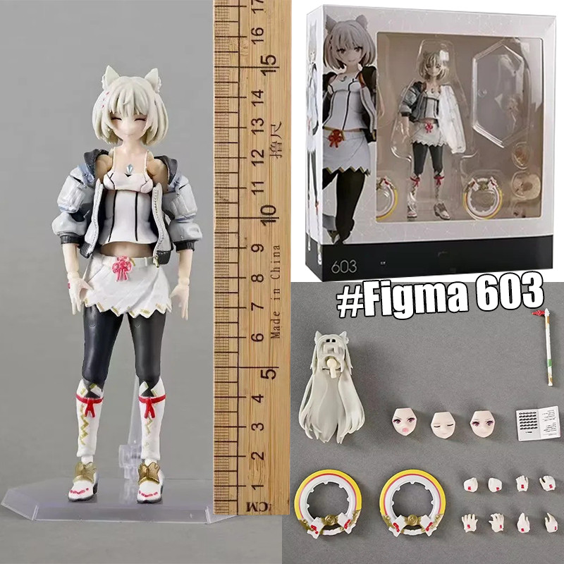 Figma Xenoblade Action Figure Mio Figma 603 Movable Joints Toy ...