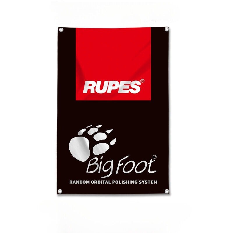 RUPES BIGFOOT Garage Wall Car motor Racing Show Auto repair shop Banner ...