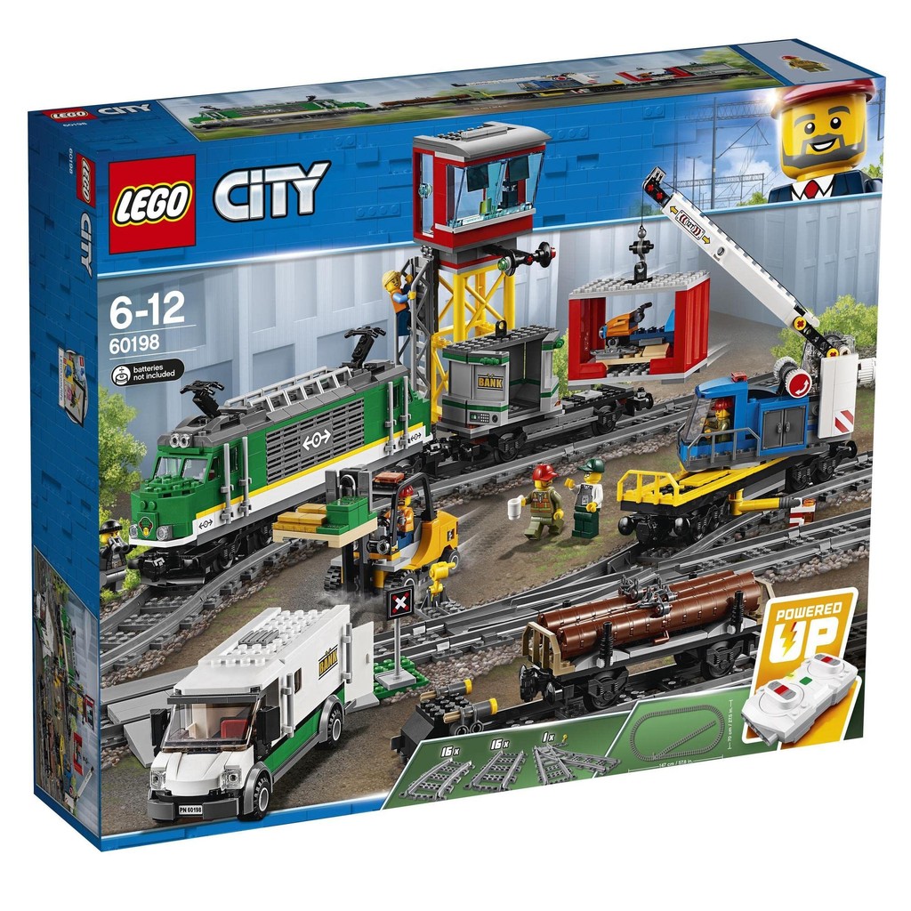 LEGO City Freight Train 60198 Toy Train | Shopee Malaysia