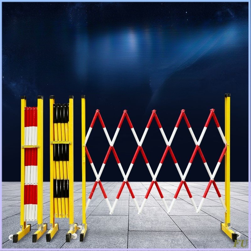 Glass Steel Retractable Fence Isolation Guardrail Power Safety ...