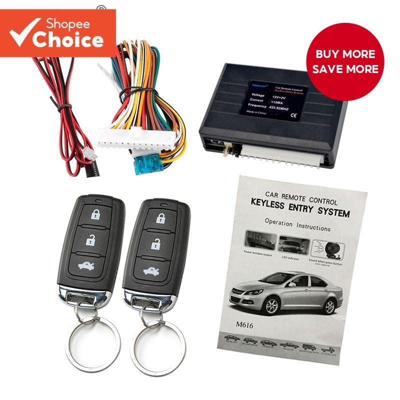 Car Door Lock Remote Central Keyless System Central Locking with Remote ...