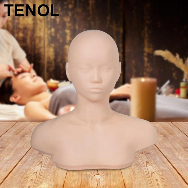 [KesotoafMY] Training Mannequin Professional Flexible Soft Doll Eyelid ...