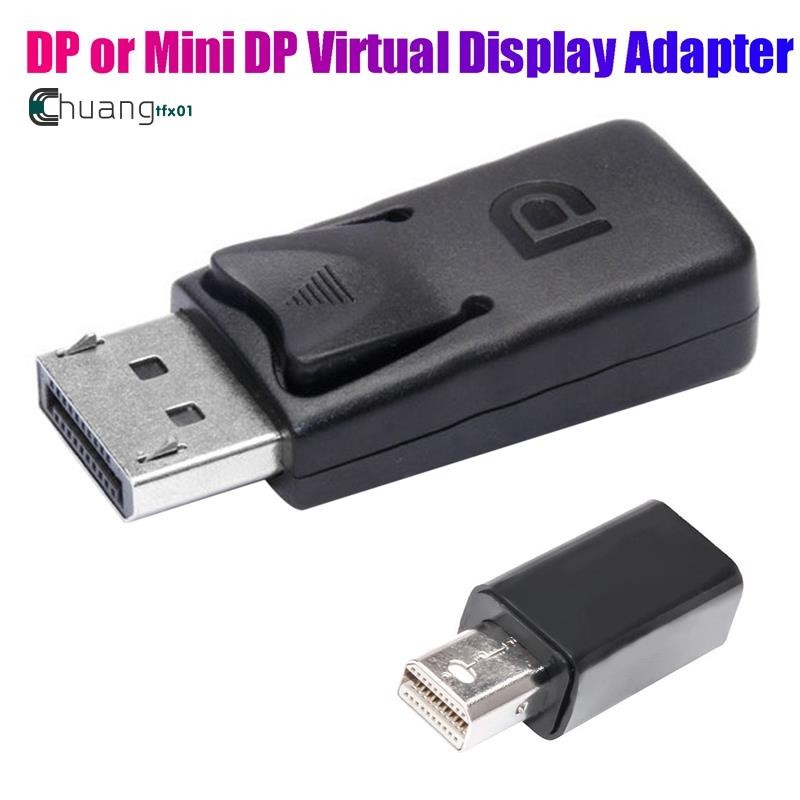 Virtual Display Adapter DisplayPort EDID Display Emulator Connector for ...