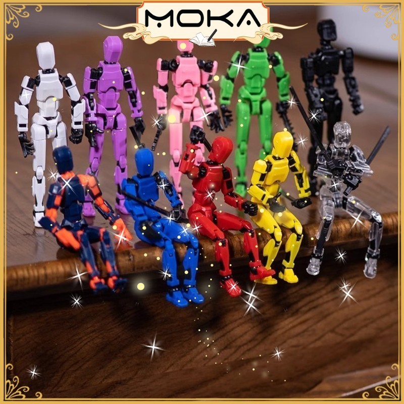 Moka ACTION FIGURE 3D MULTI-SENDI FLEXIBLE 3D DOLL TOY | Shopee Malaysia