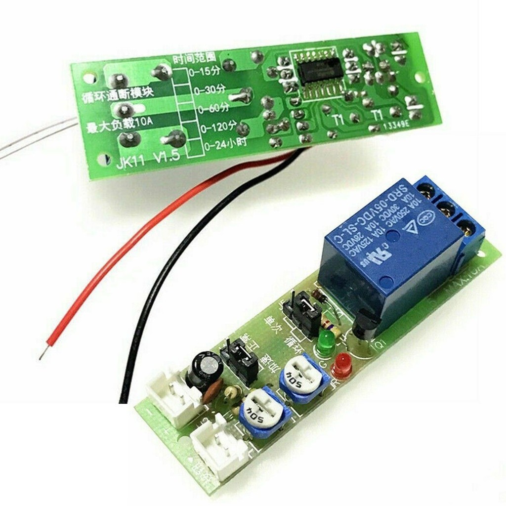 FSFO| DC12V Adjustable Infinite Cycle Loop Delay Timer Time Relay Switch ON OFF Module | Shopee ...