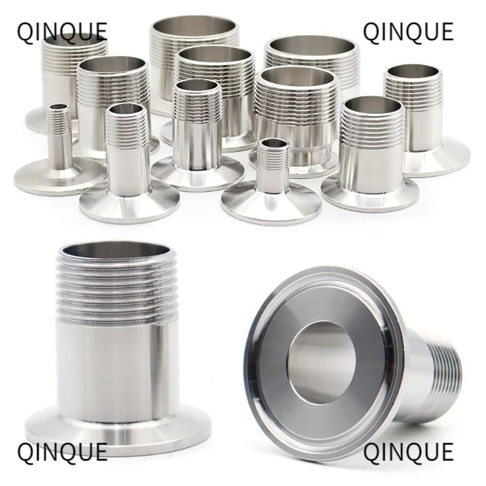 QQIN 1Pcs Tri Clamp, DN15-DN40 BSPT Female/Male Thread Pipe Fitting ...