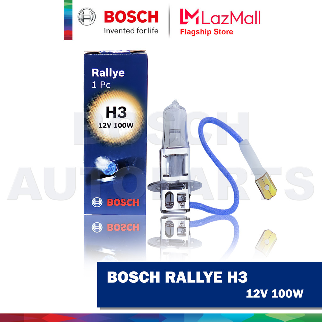 Bosch Bulb Rallye H3 12V 100W | Shopee Malaysia