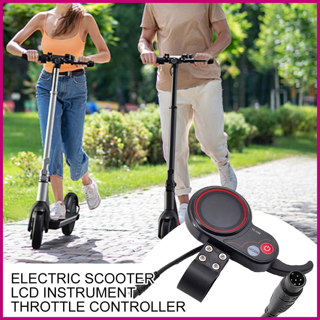 Electric Scooter Display Screen LCD Display Meter Waterproof Panel ...