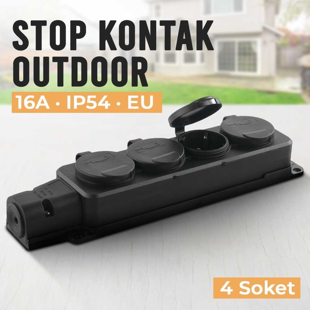 Ip54 16A 250V EU - T36 Waterproof Terminal Outdoor Socket | Shopee Malaysia