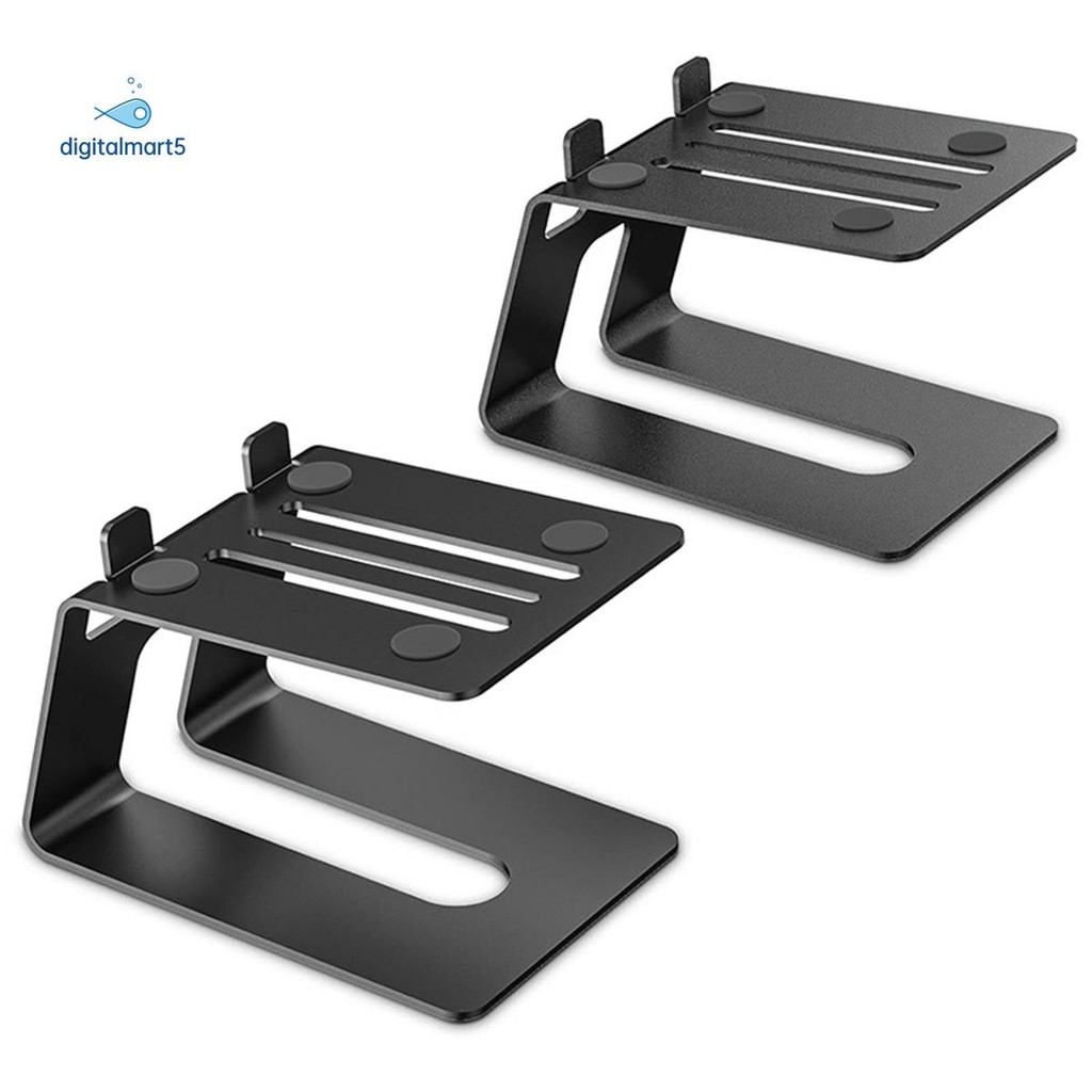 Desktop Speaker Stands, 1 Pair, Studio Monitor Riser with Vibration ...