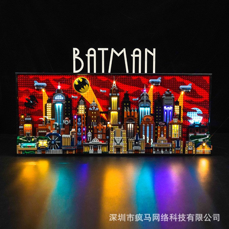 Siri GC Serasi dengan LEGO 76271 Batman: Versi Animasi Pencahayaan ...