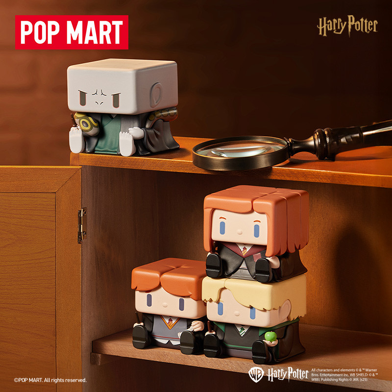 P POPMART POPMART Harry Potter POP CUBE-2-3 Series Figure Mystery Box ...