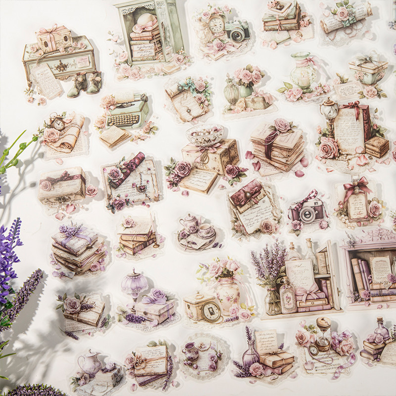 ENWEI 15 Pcs [Flower Season Letter Series] Huaxin Themed Lifestyle ...