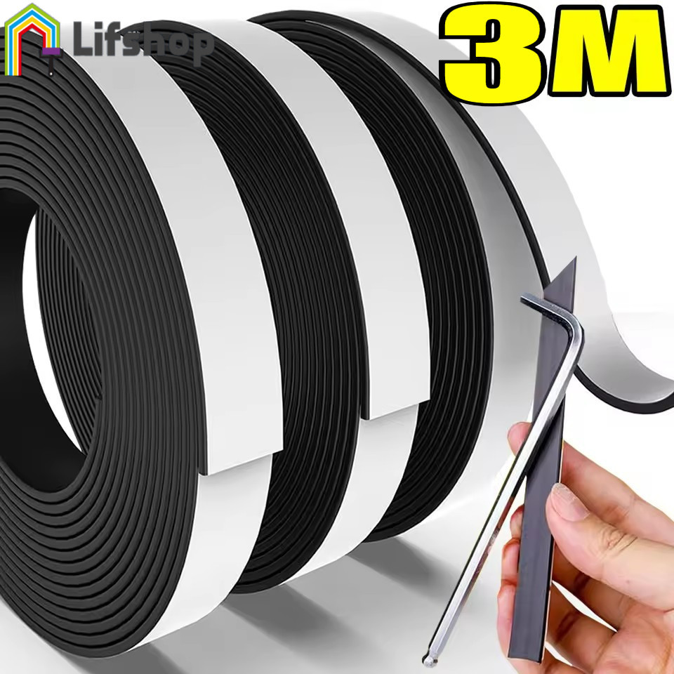 Cuttable Magnet Strip with Strong Adhesive | DIY Rubber Magnet Sheet ...