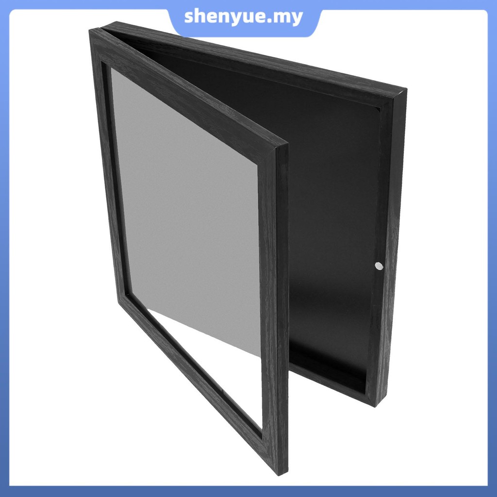 Wood T Shirt Display Frame 13x13inch Multifunctional Shadow Box for ...