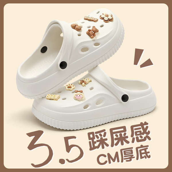 crocs crocs women Kasut lubang pakaian musim panas wanita 2024 ...