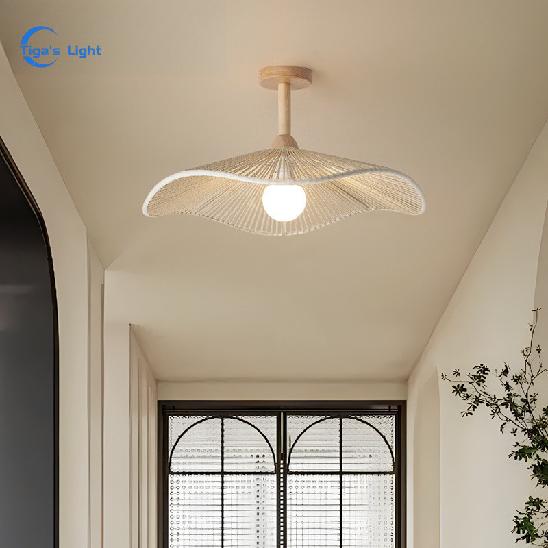 Japanese-Style Corridor Light Aisle Light Simple Wood Ceiling Light ...