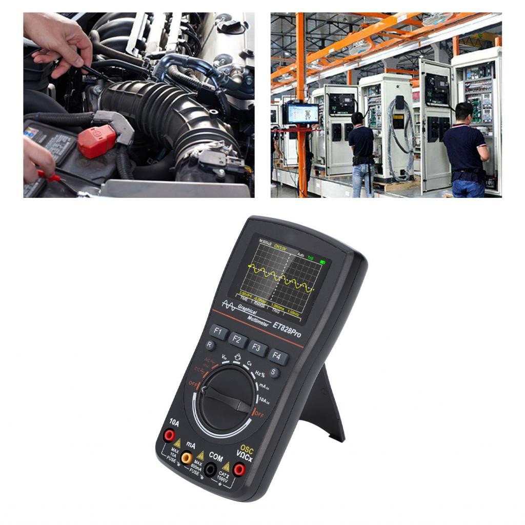 Soxii Professional Oscilloscope Multimeter 10MHz Analogue High Bandwidth Digital 2 In 1 Design ...