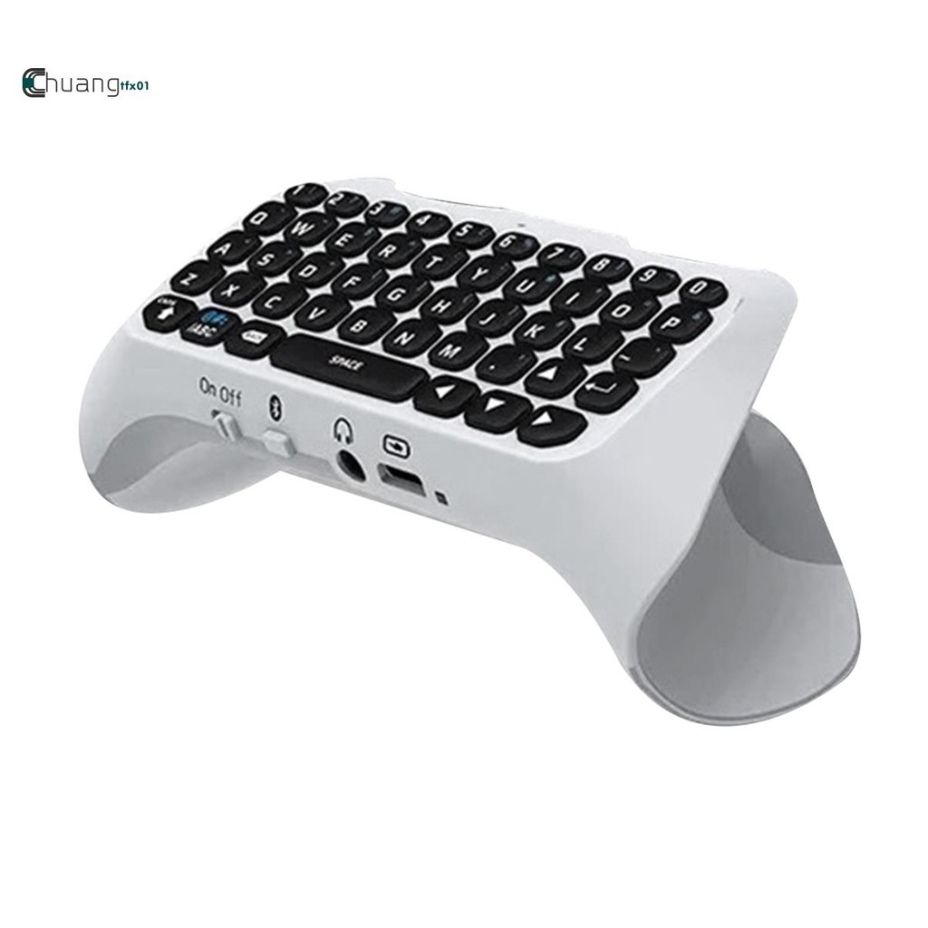 Wireless Keyboard For Game Console Bluetooth External Keyboard For Playstation5 Chatpad