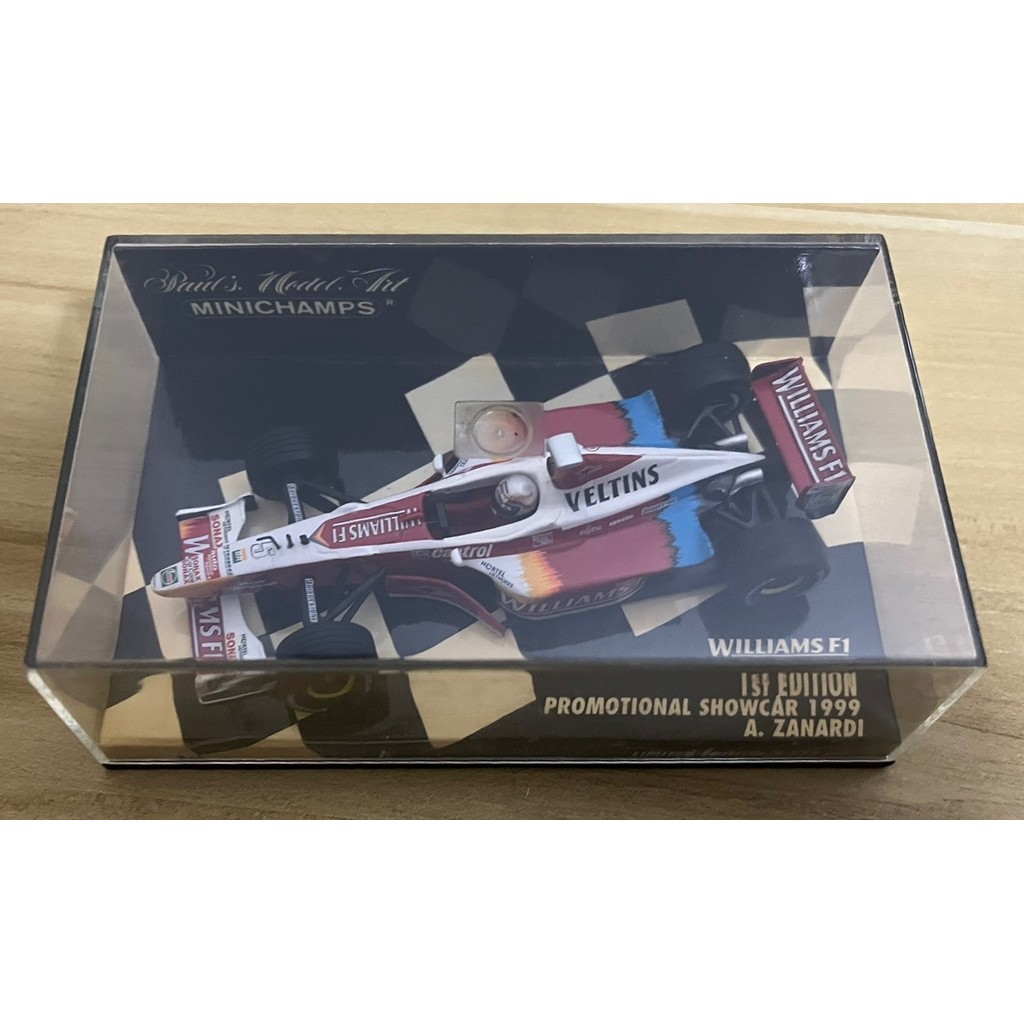 [Ready Stock] Mini Cut Minichamps 1/43 Williams FW21 Williams Fleet ...