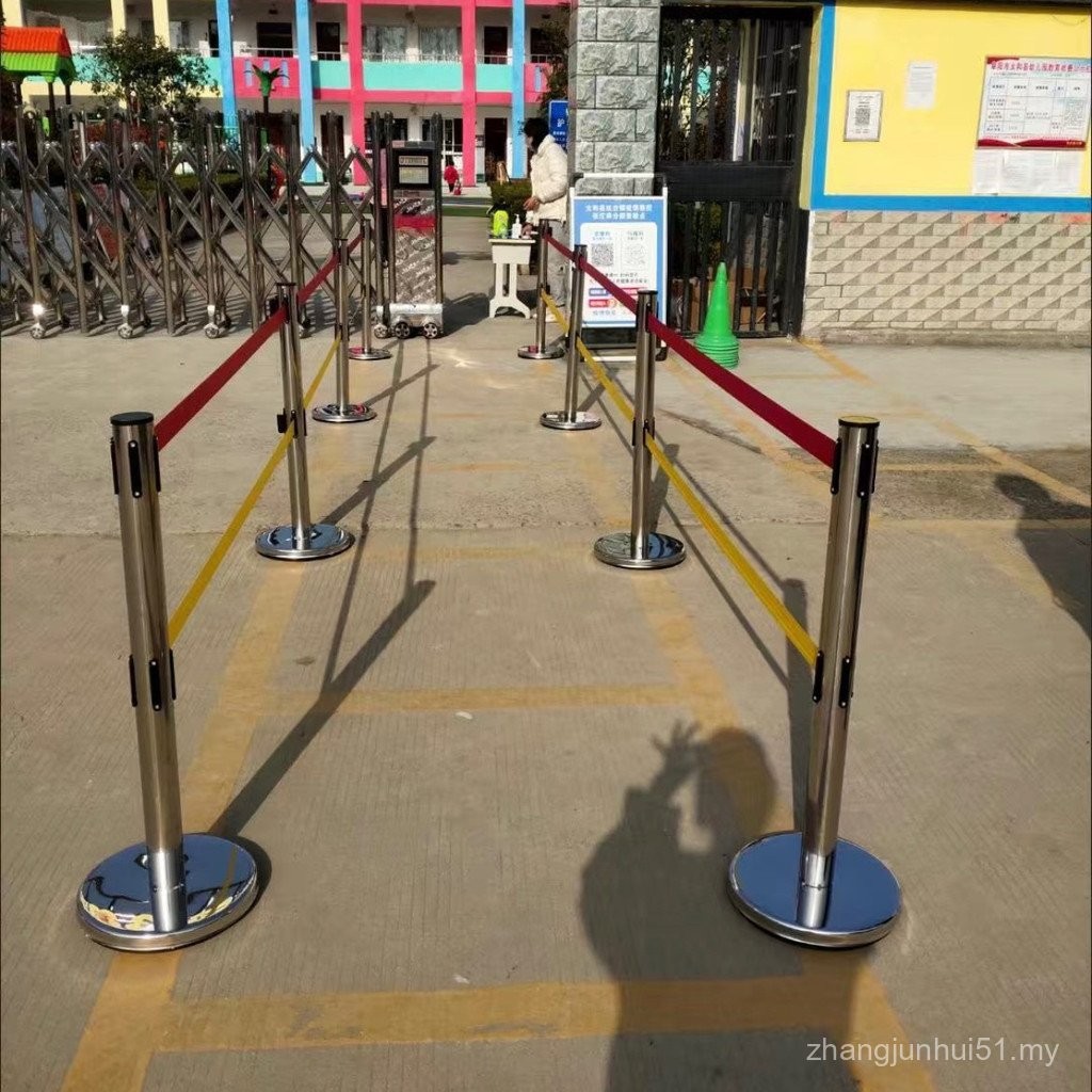 Safety Alert Isolation Belt Retractable Belt Queue Fence Railing ...