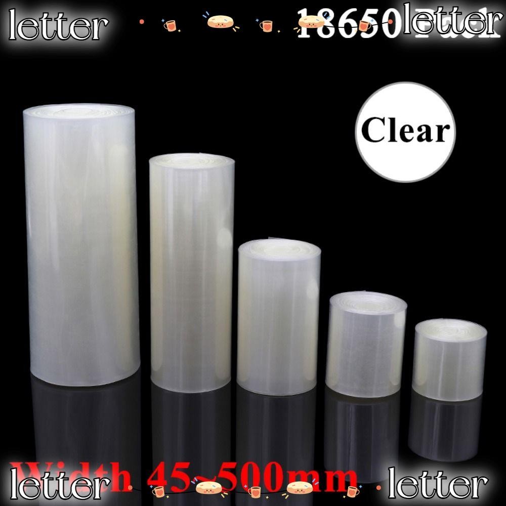 LETTER 1 Meter Battery Insulated Film Wrap, Insulation Sheath 18650 ...