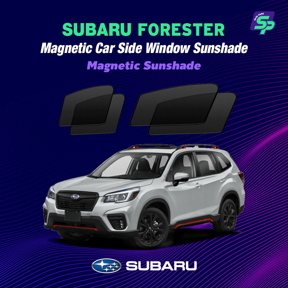 SUBARU FORESTER – ShopPark Magnetic Custom Fit Car Window Sunshade ...