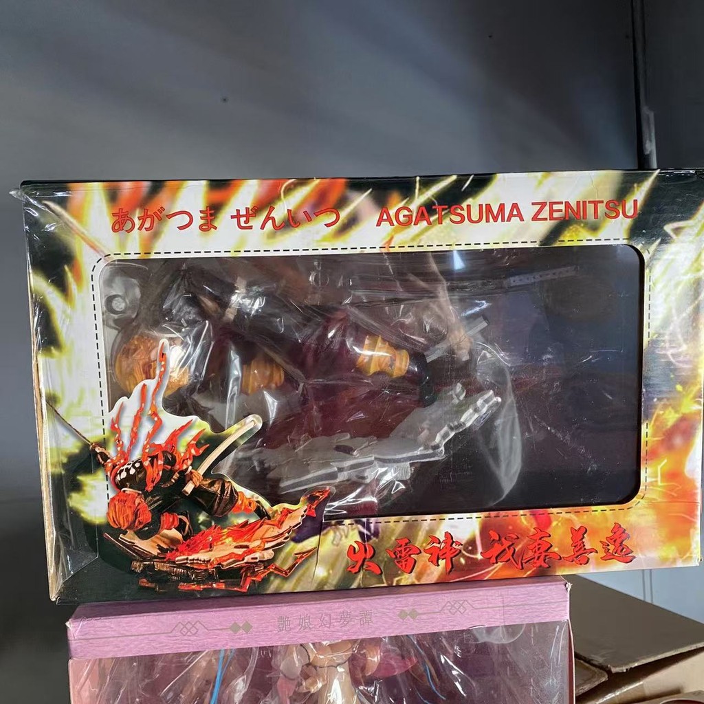28cm Demon Slayer: Kimetsu no Yaiba Agatsuma Zenitsu GK Action Figure ...