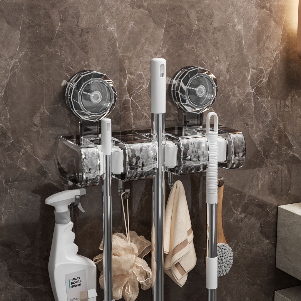 GMMA Light luxury wall-mounted storage behind the bathroom door Clean ...