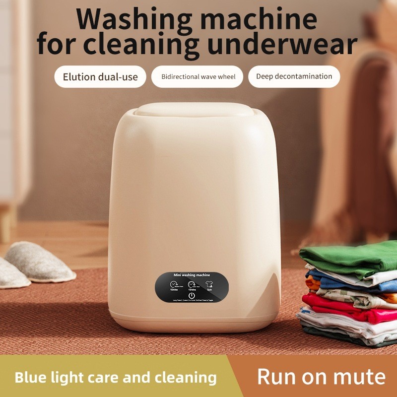 Baby Mini Washing Machine Portable Wave Wheel Ultra Clean Washing ...