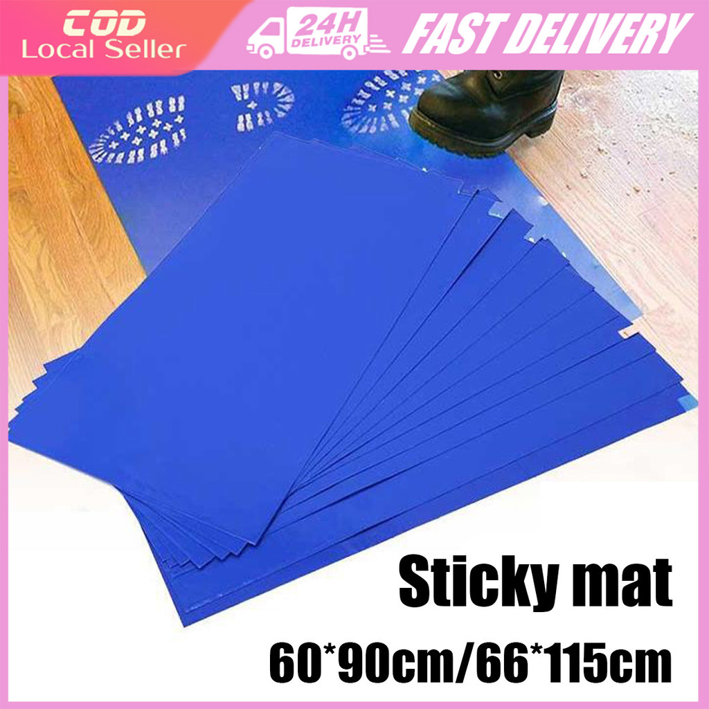 30-Layer Sticky Mat Cleanroom Highly Adhesive Dust-free Mat Anti-Static ...