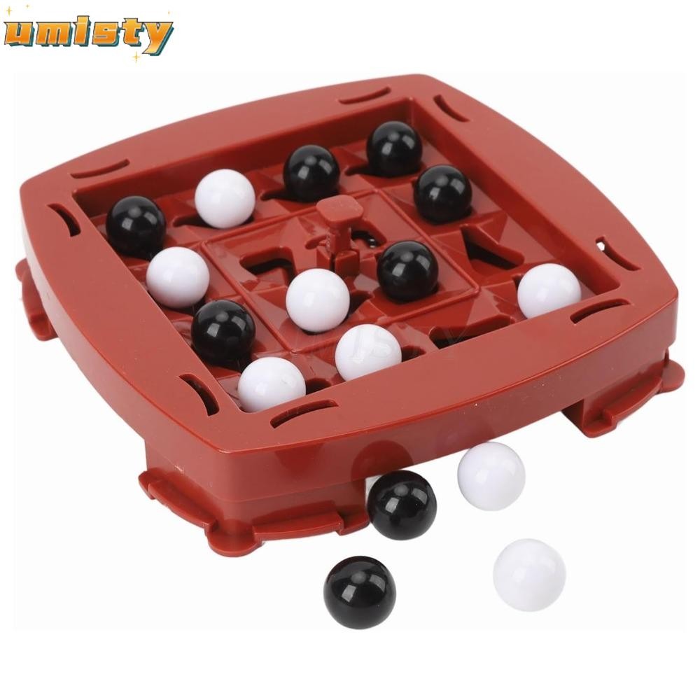 UMISTY Logic Chess Track Game, With Storage Bag Double player Orbit ...