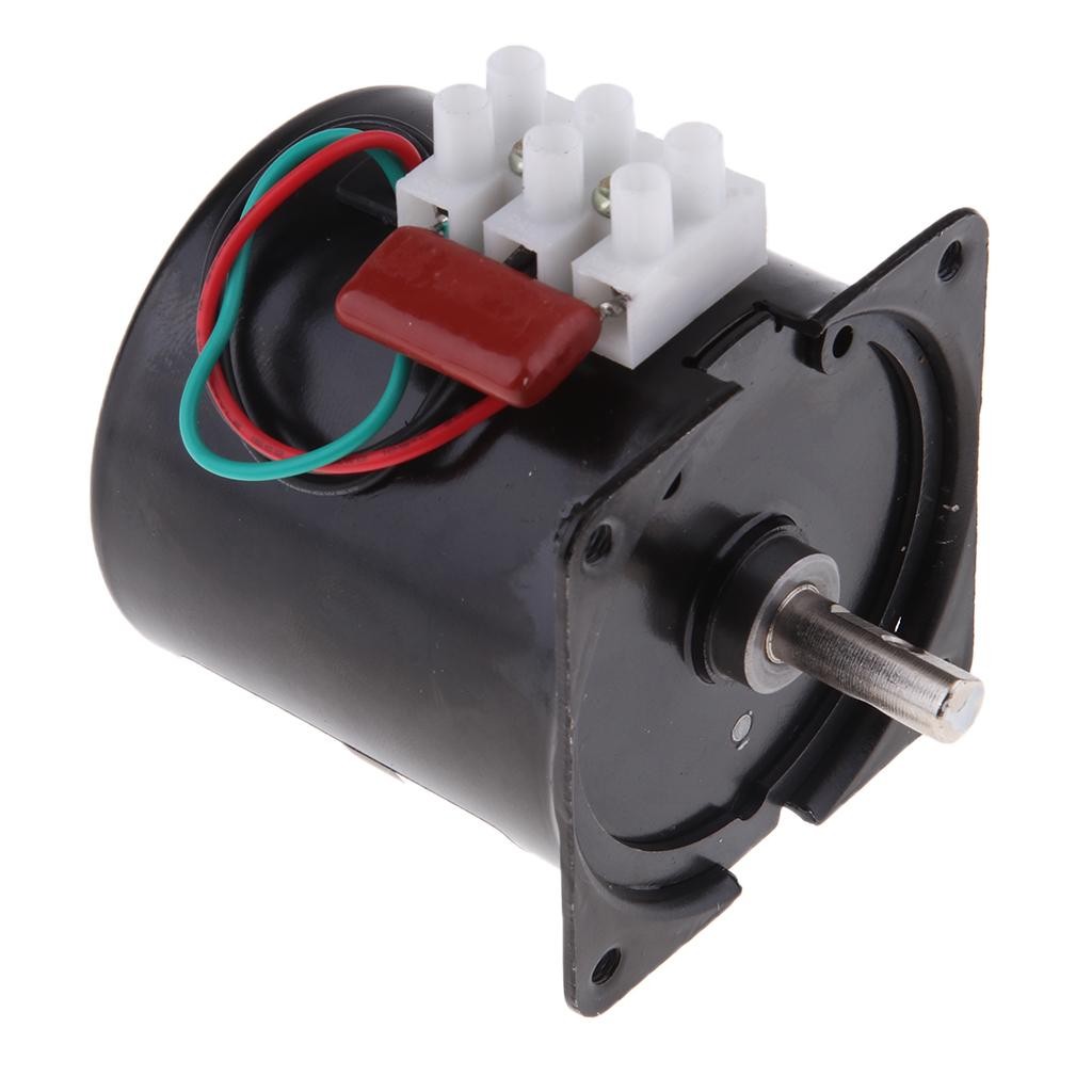 [bmcbftb] 60KTYZ 220V 10r/min Center Shaft Gear Synchronous Permanent ...