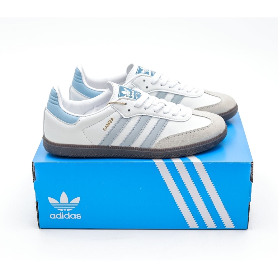ID2055 Adidas Originals Samba OG Halo Blue (ผู้ชาย) | Shopee Malaysia