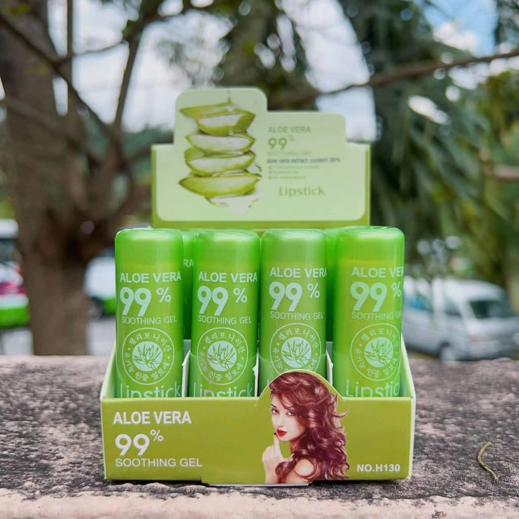 Aloe Vera 99% Lip Balm ( 12pcs ) | Shopee Malaysia