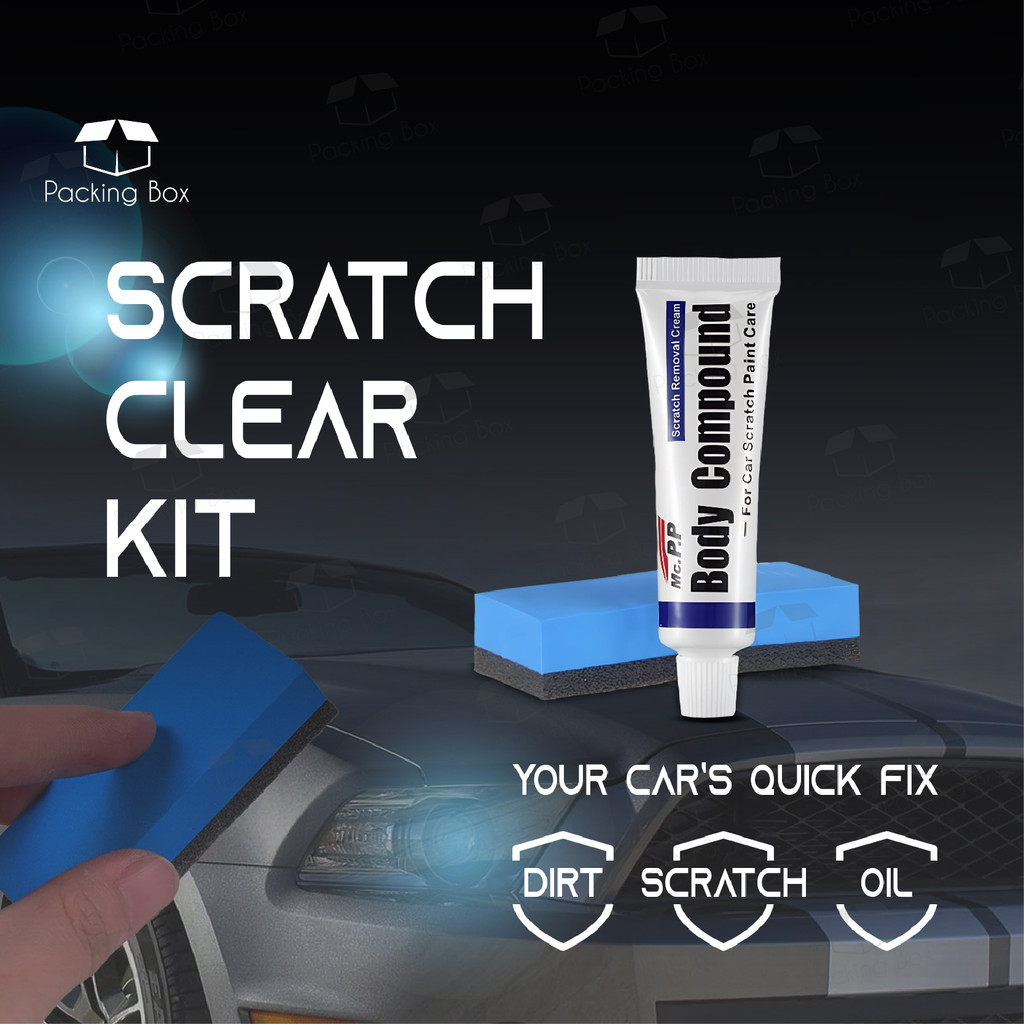 PKB Car Paint Repair Polish Wax Car Body Compound Scratch Repair Car ...