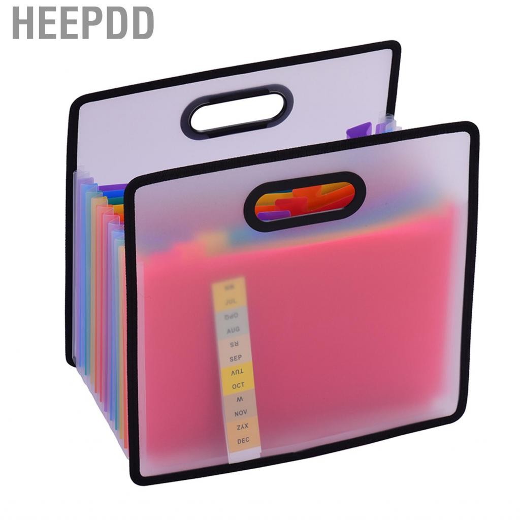 HEEPDD Accordian Expanding File Folder A4 Paper Filing Cabinet 12 ...