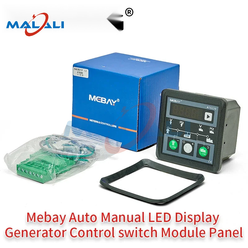 Malali Original Mebay ATS320/ATS320AC/ATS320DC Generator ATS Controller ...